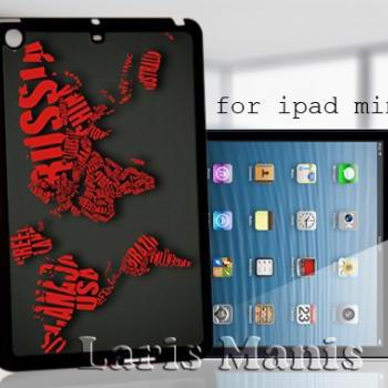 World Map Typography - Desain Case For Ipad Mini on Luulla