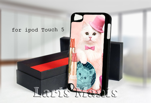 Cute Cat - Desain Case For Ipod Touch 5 on Luulla