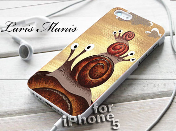 Cute Snail - Desain Case For IPhone 5 on Luulla